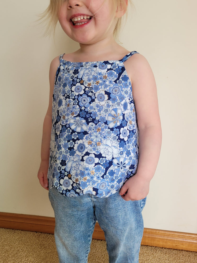 Anemone Top Sewing Pattern – Tiny Folk Patterns