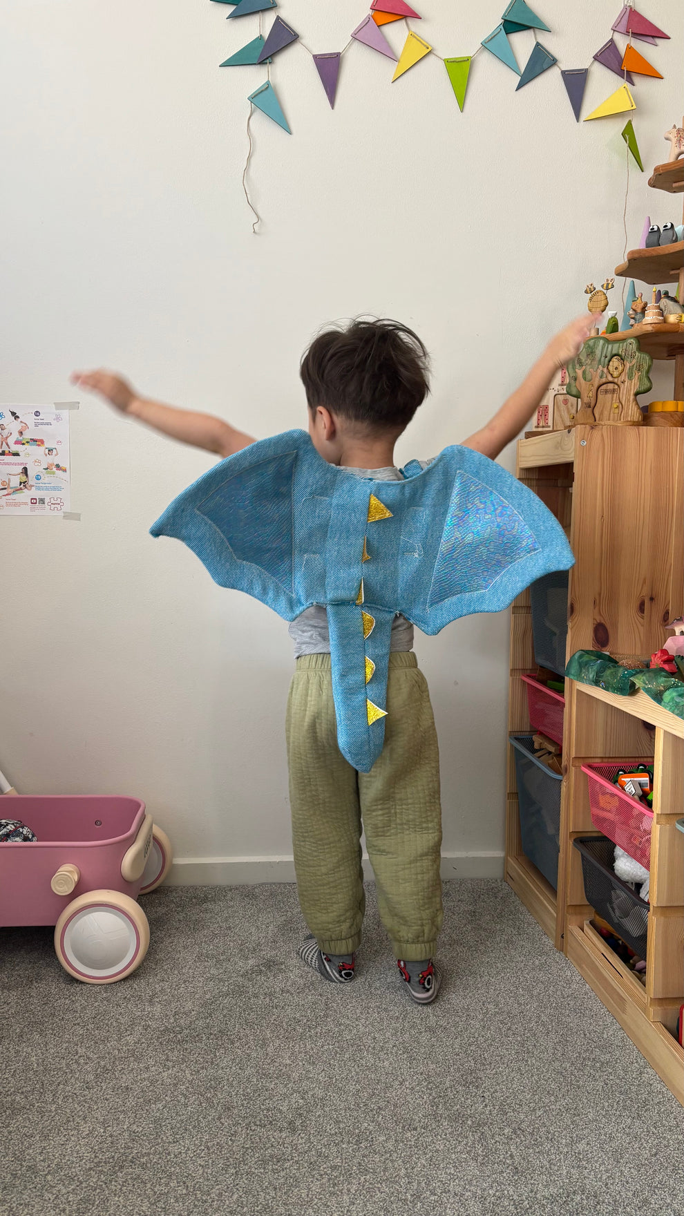Bat Wings Sewing Pattern – Tiny Folk Patterns