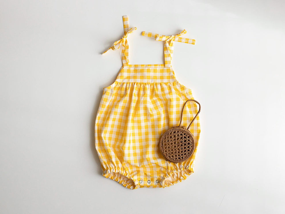 Willow Romper Sewing Pattern – Tiny Folk Patterns